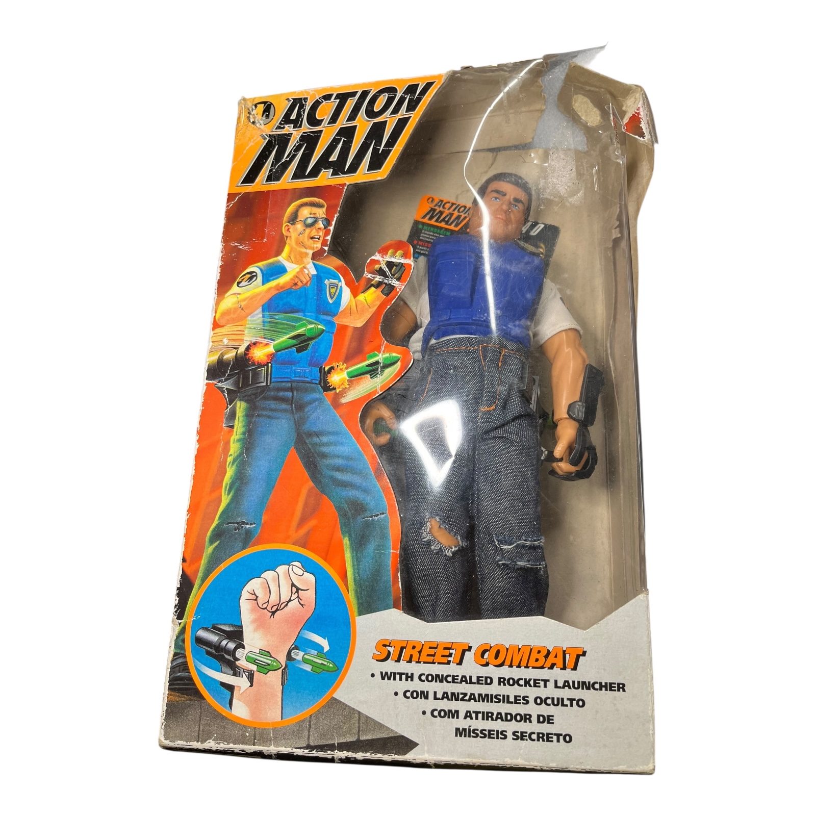 Pre-owned Action Man Street Combat with Concealed Rocket Launcher ...